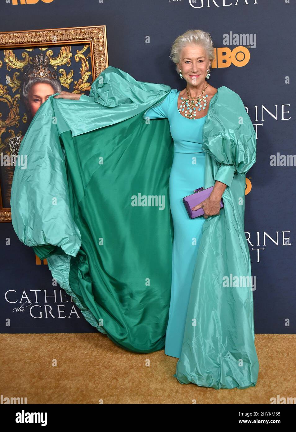 Helen Mirren at the Los Angeles premiere of HBO's "Catherine The Great ...