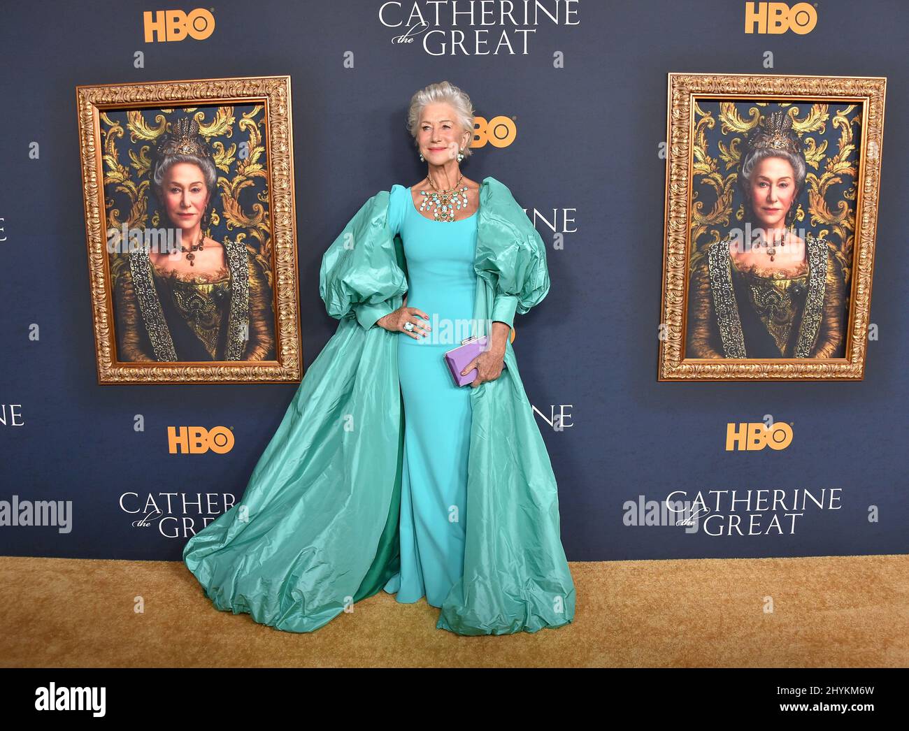 Helen Mirren at the Los Angeles premiere of HBO's "Catherine The Great ...
