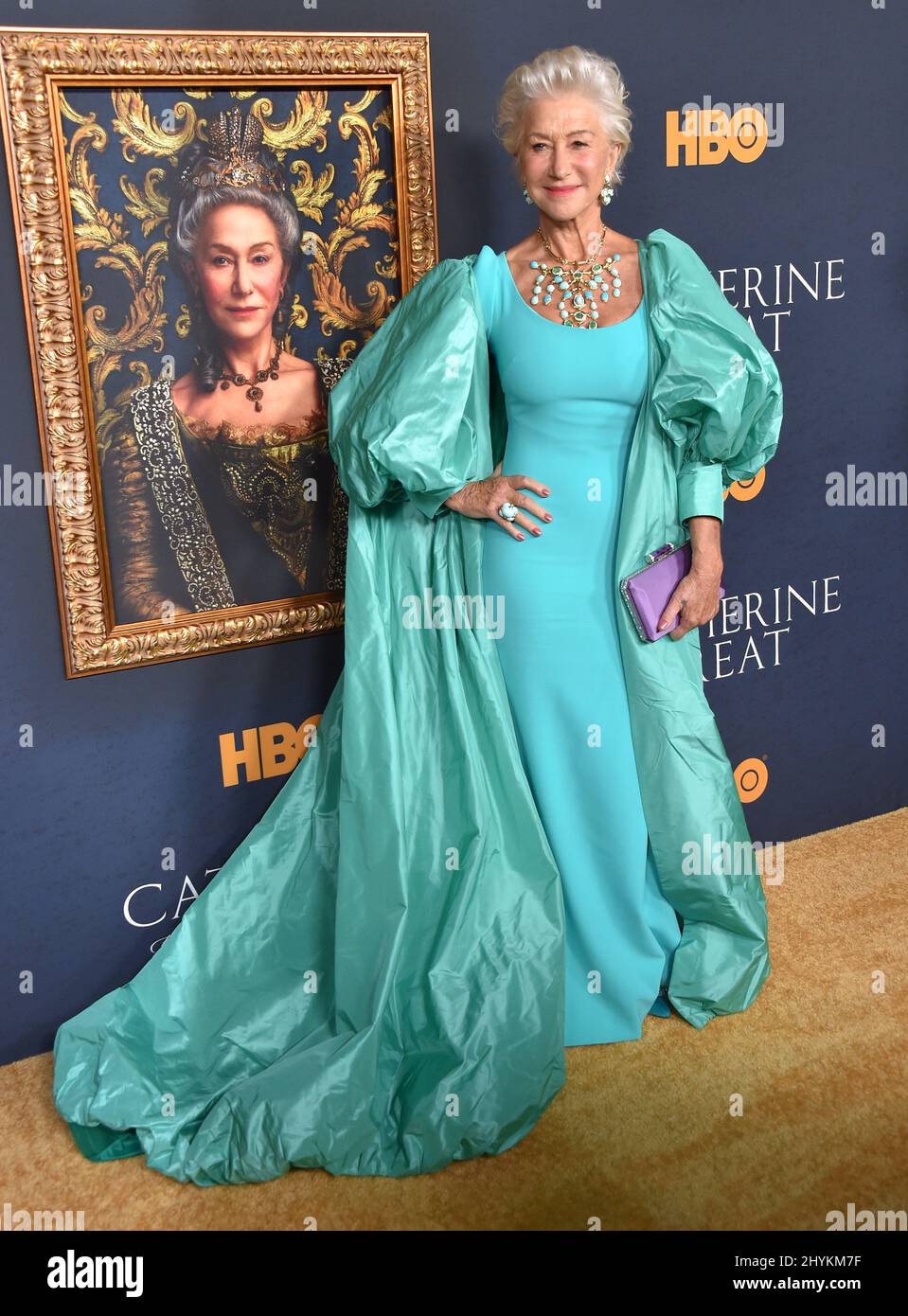 Helen Mirren at the Los Angeles premiere of HBO's "Catherine The Great ...
