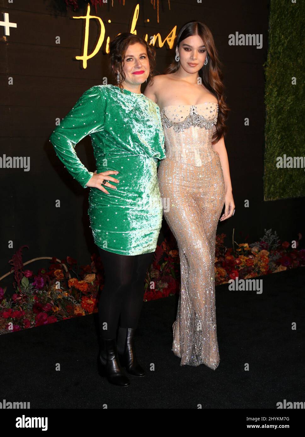 Alena Smith & Hailee Steinfeld attending the 'Dickinson' World Premiere ...