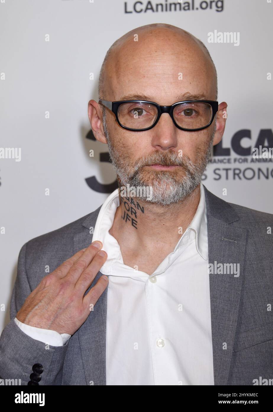 Moby at the Last Chance For Animals 35th Anniversary Gala held at the ...