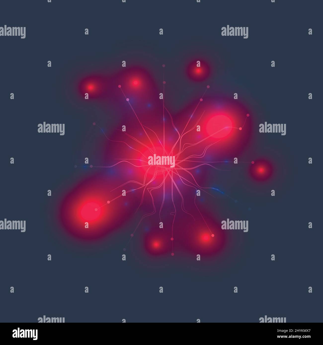 Space background with bright stars. Science cosmos abstract design ...