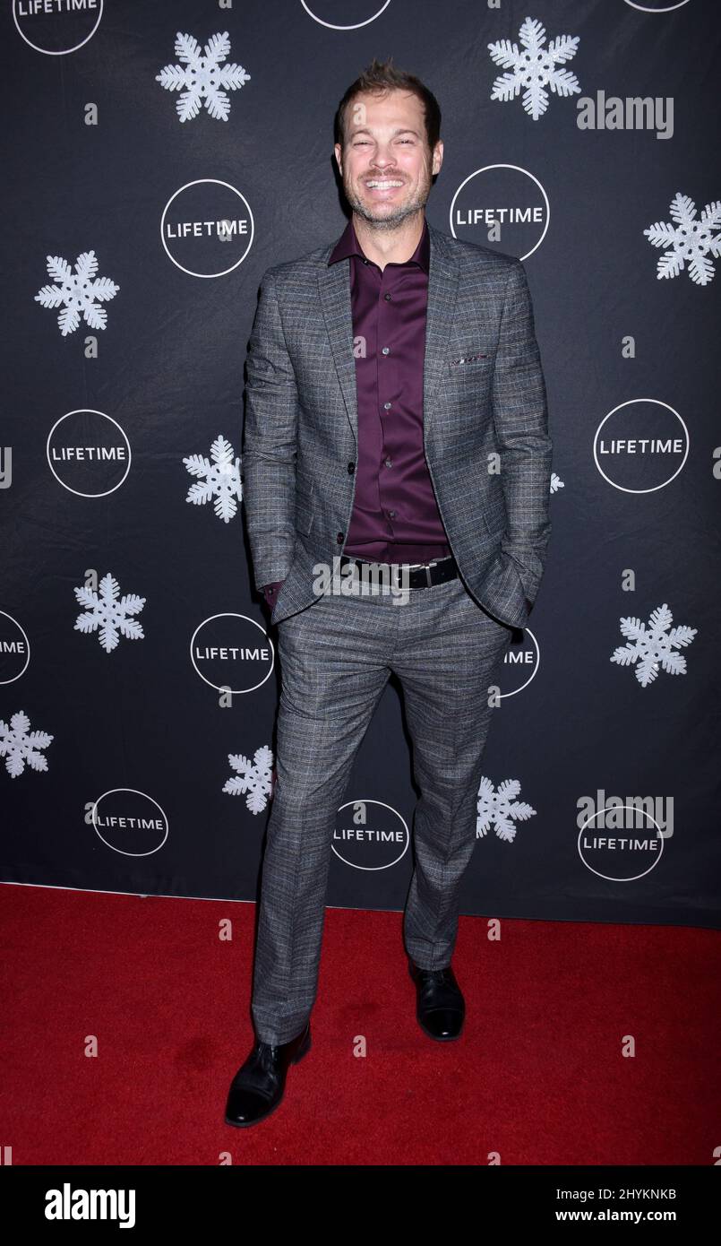 George Stults at the It's A Wonderful Lifetime Red Carpet held at the ...