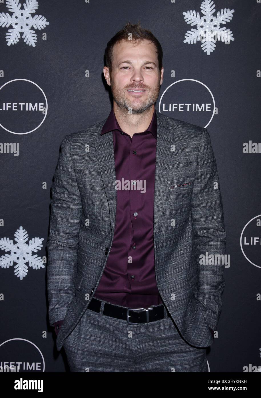 George Stults at the It's A Wonderful Lifetime Red Carpet held at the ...