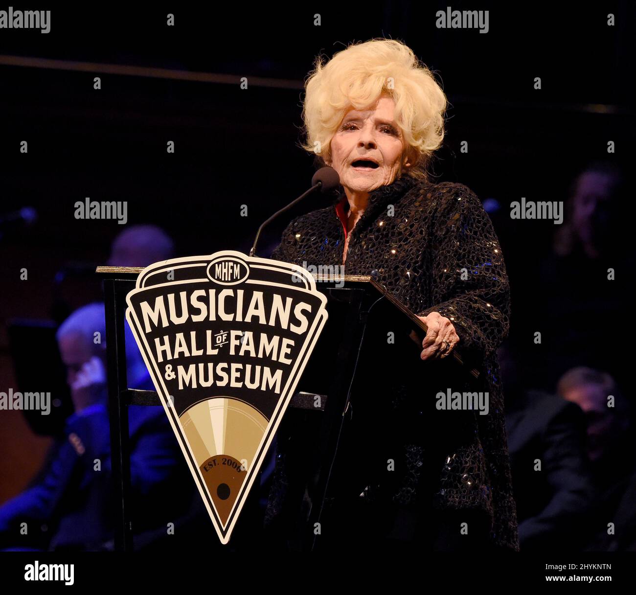 Brenda Lee attending the 2019 Musicians Hall of Fame Ceremony and ...