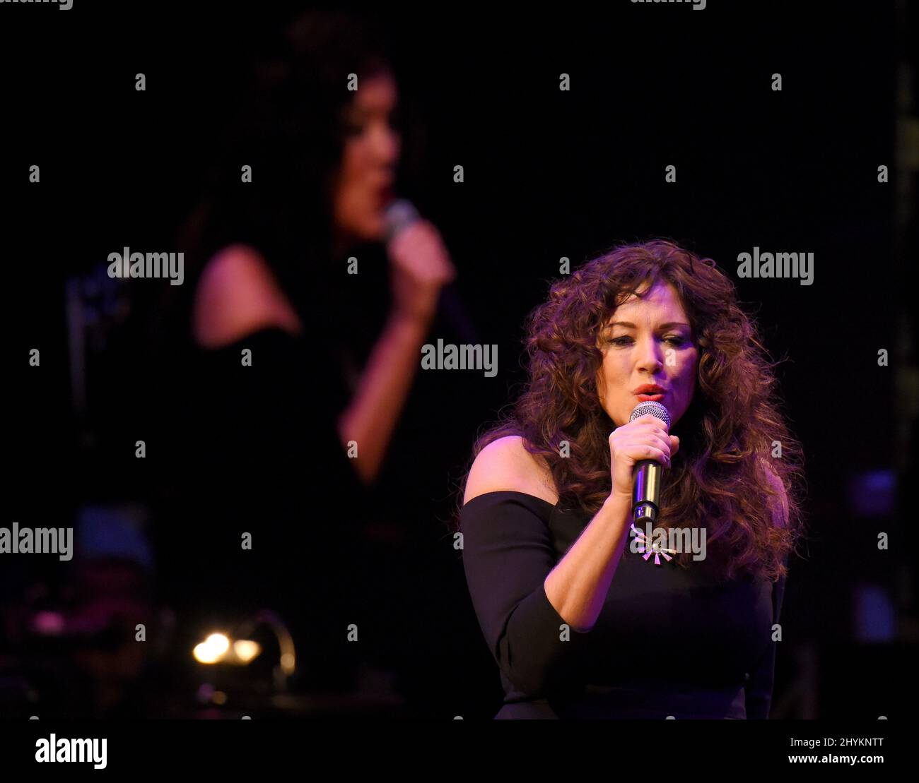 Mandy Barnett attending the 2019 Musicians Hall of Fame Ceremony and ...