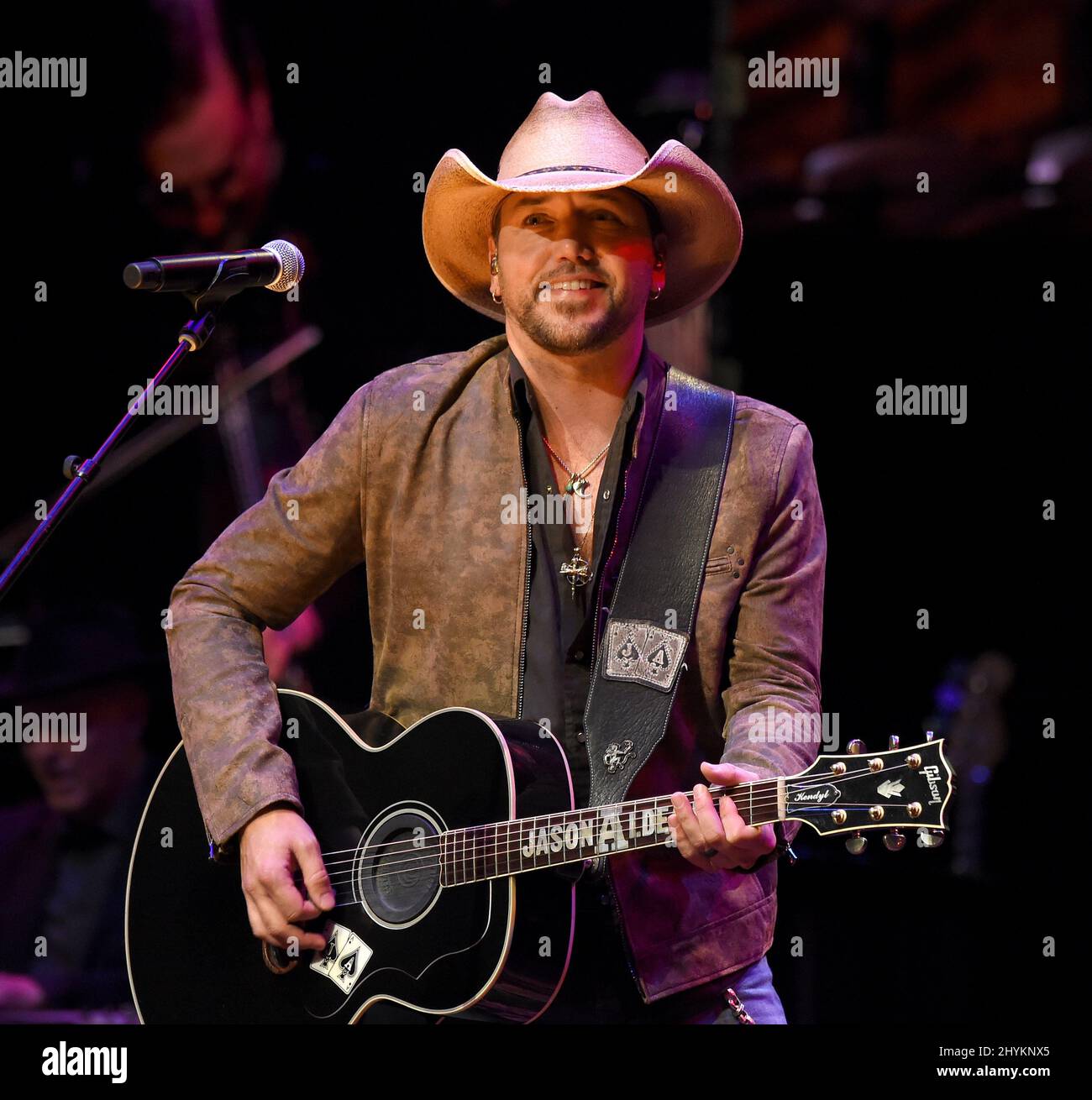 Jason Aldean attending the 2019 Musicians Hall of Fame Ceremony and ...