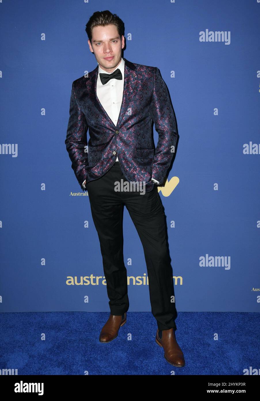 Dominic Sherwood attending the Australians in Film Awards Gala 2019 in ...