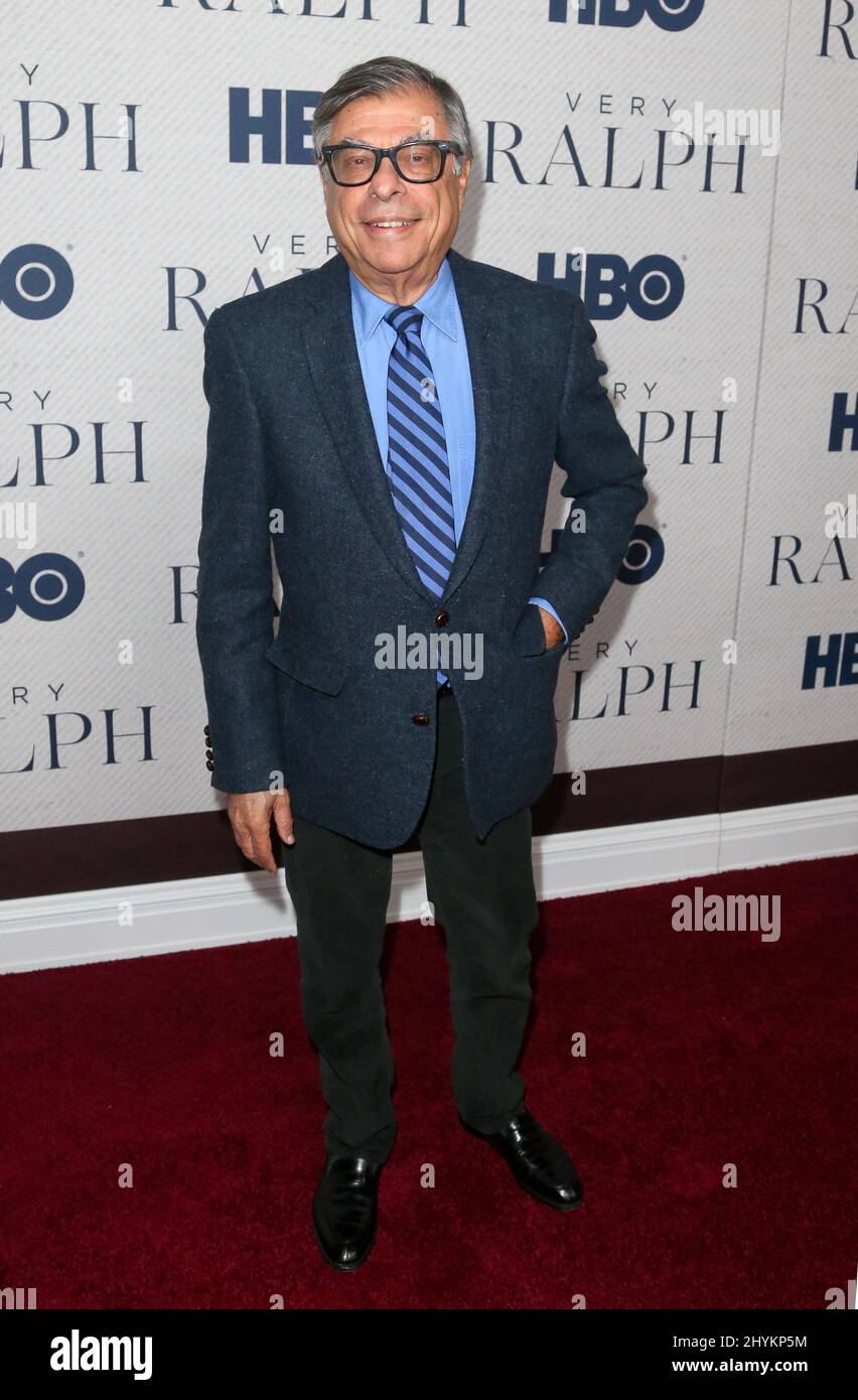 Bob Colacello attending the Very Ralph World Premiere in New York Stock ...