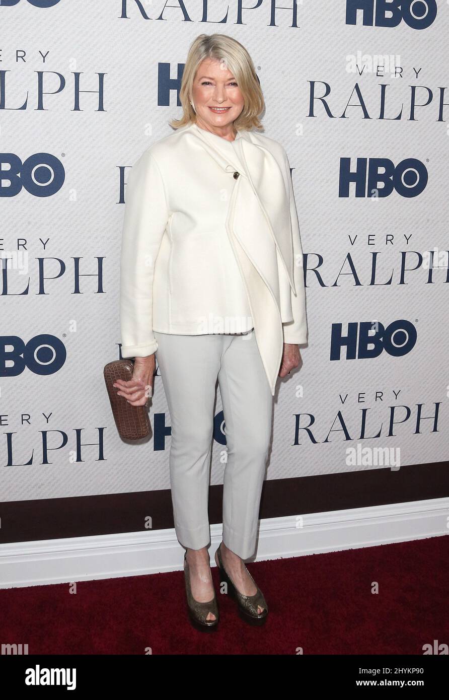 Martha Stewart attending the Very Ralph World Premiere in New York ...