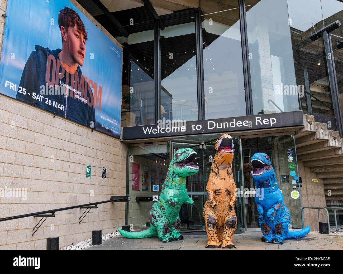 Dundee Rep, Dundee, Scotland, UK, 15 March 2022. Dundee Rep Young ...