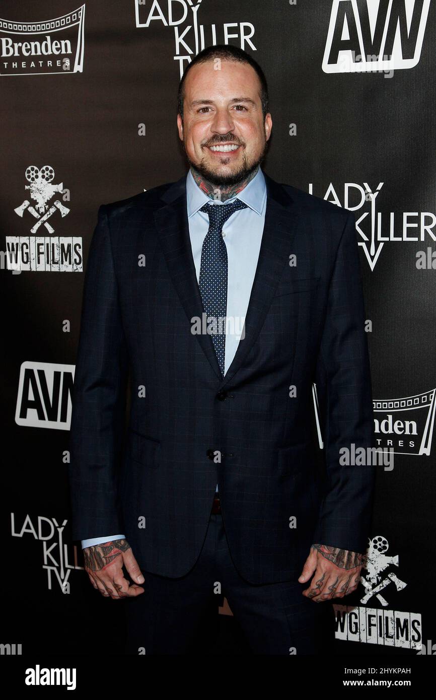 Jeremy Spencer at the TV premiere of "Lady Killer" held at the Brenden ...