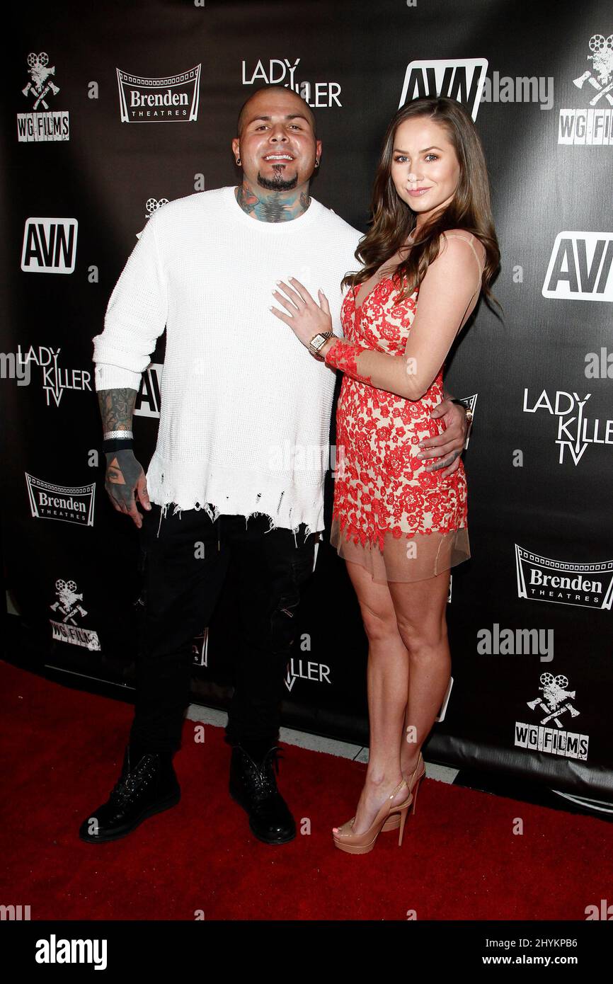 DJ Stellar, Jenna Sechan at the TV premiere of "Lady Killer" held at ...