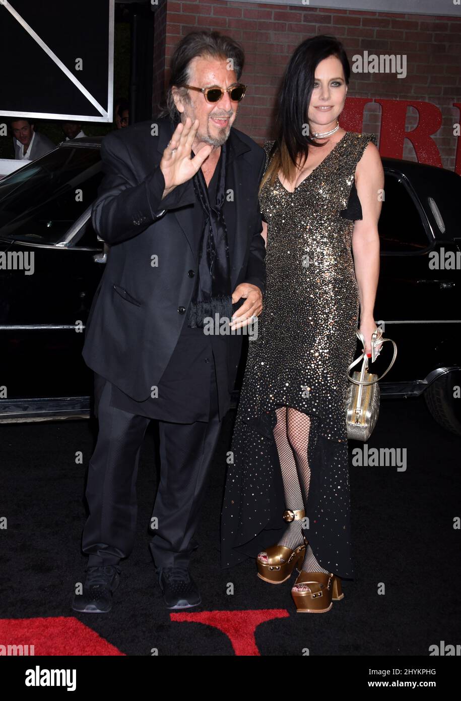 Al Pacino and Meital Dohan attending the premiere of Netflix's The ...