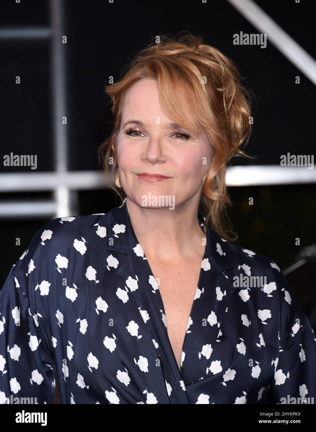 Lea Thompson attending the premiere of Netflix's The Irishman, in Los ...