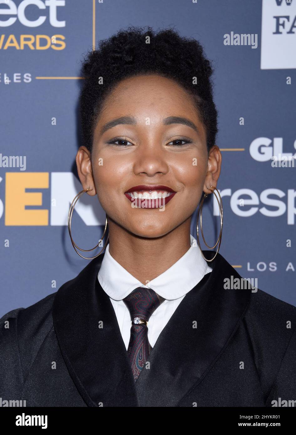 Elle Smith at the 2019 GLSEN Respect Awards Los Angeles held at the ...