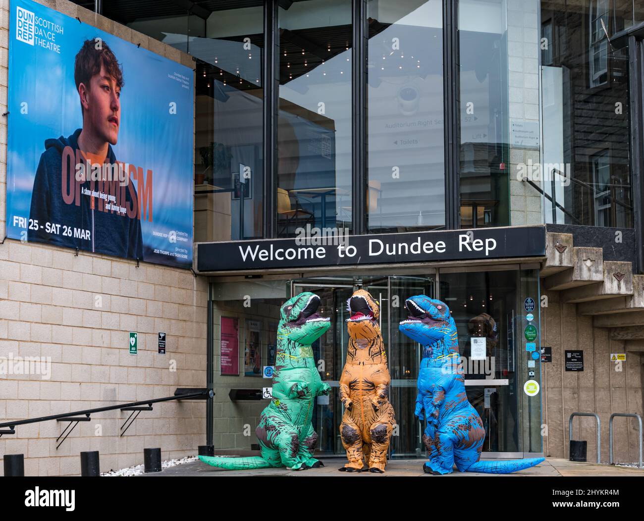 Dundee Rep, Dundee, Scotland, UK, 15 March 2022. Dundee Rep Young ...