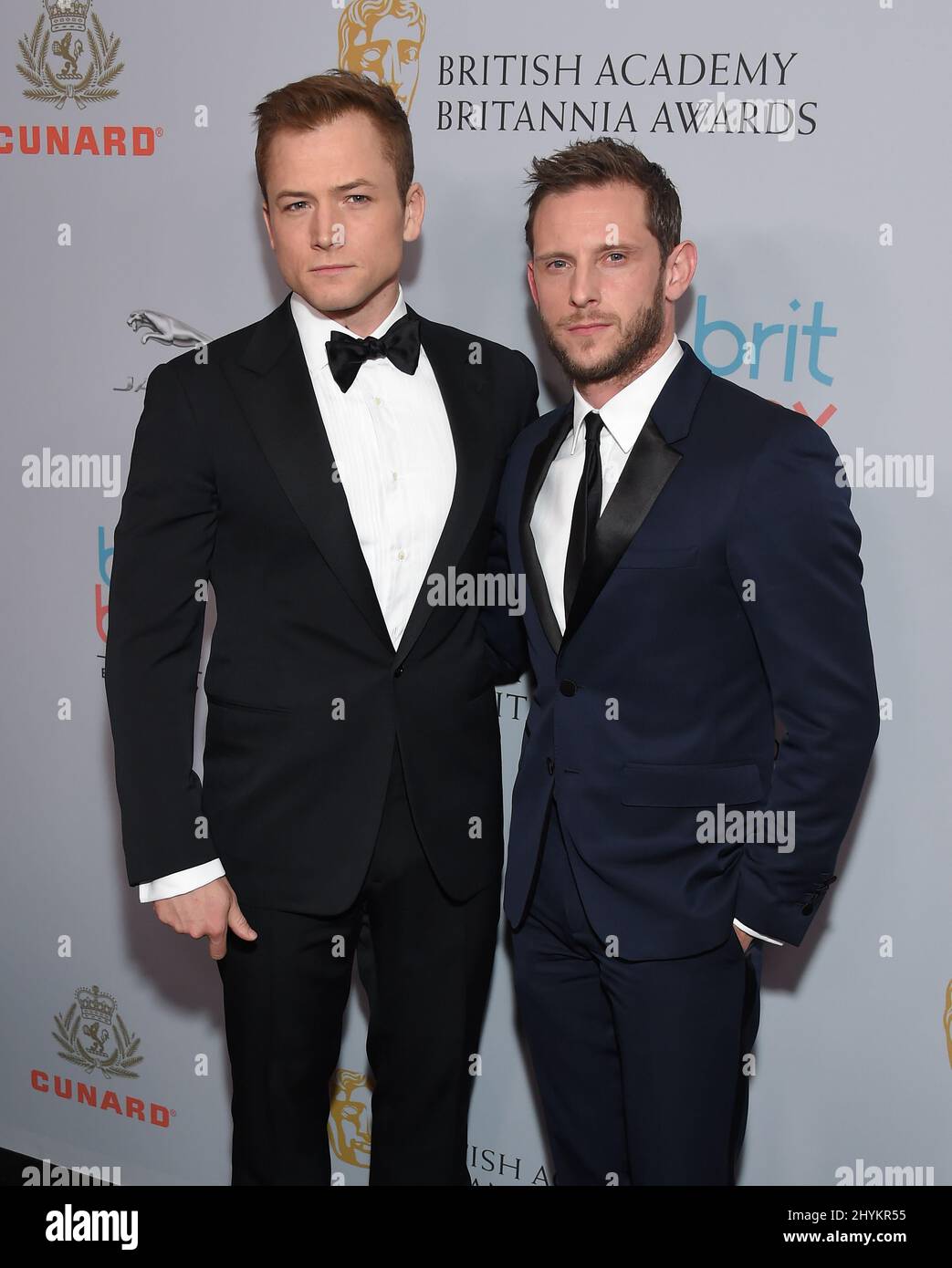 Taron Egerton and Jamie Bell arrives at the 2019 British Academy ...