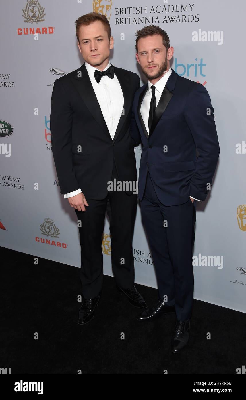 Taron Egerton and Jamie Bell arrives at the 2019 British Academy ...