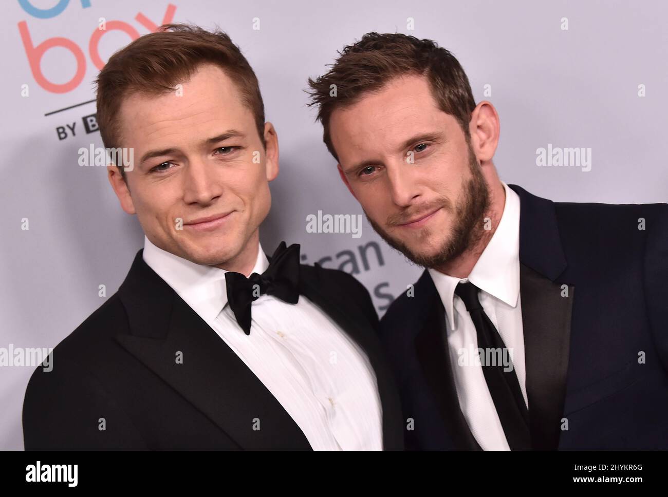 Taron Egerton and Jamie Bell arrives at the 2019 British Academy ...