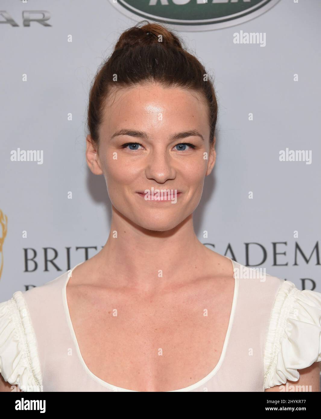 Valerie Pachner arrives at the 2019 British Academy Britannia Awards ...