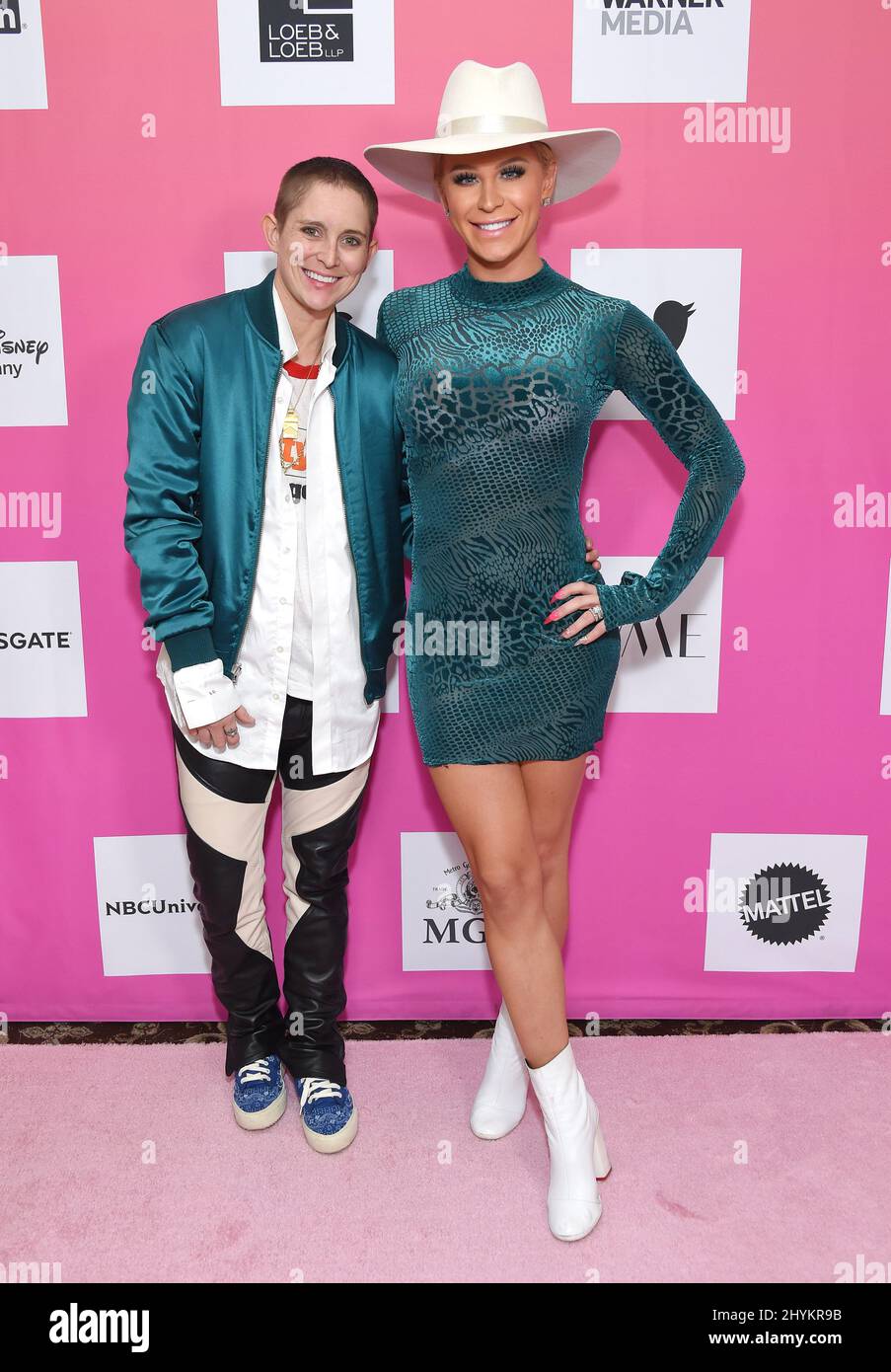 Nats Getty and Gigi Gorgeous arriving to TheWrap Power Women Summit ...