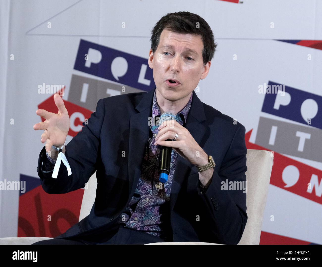Allan Piper at Politicon 2019 held at Music City Center on October 26 ...