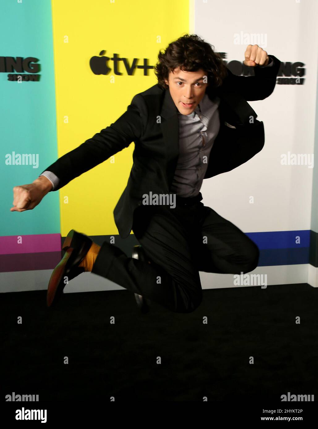 Adrian Blake Enscoe attending Apple's 'The Morning Show' Global ...