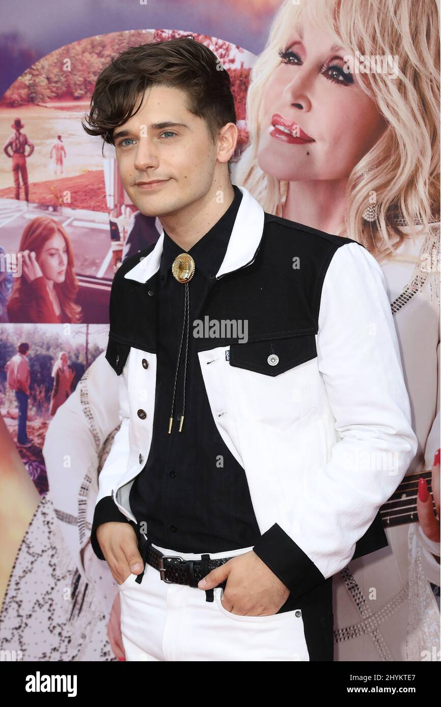 Andy Mientus attends the premiere of Dolly Parton's Heartstrings series ...