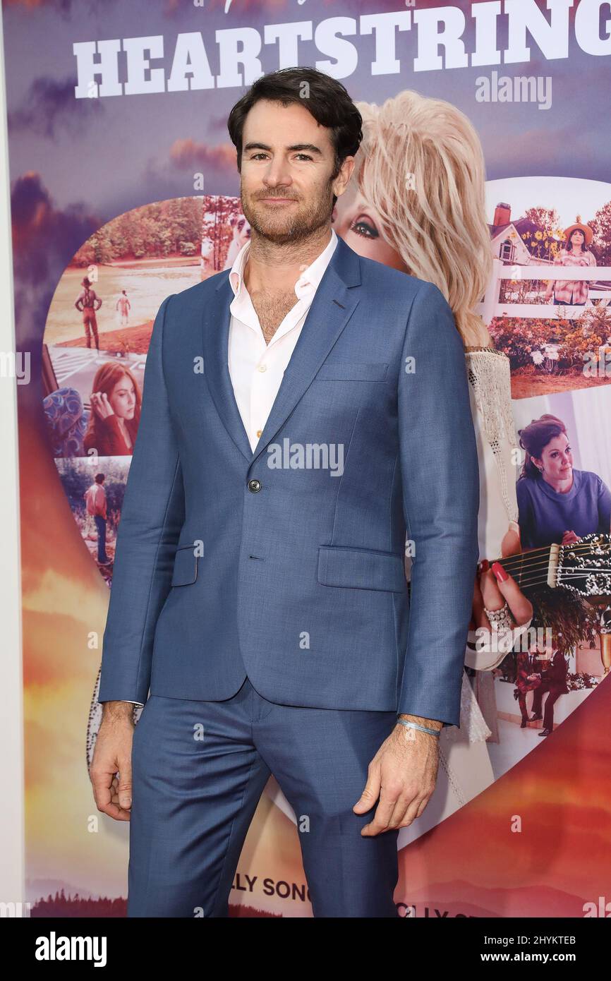Ben Lawson attends the premiere of Dolly Parton's Heartstrings series ...