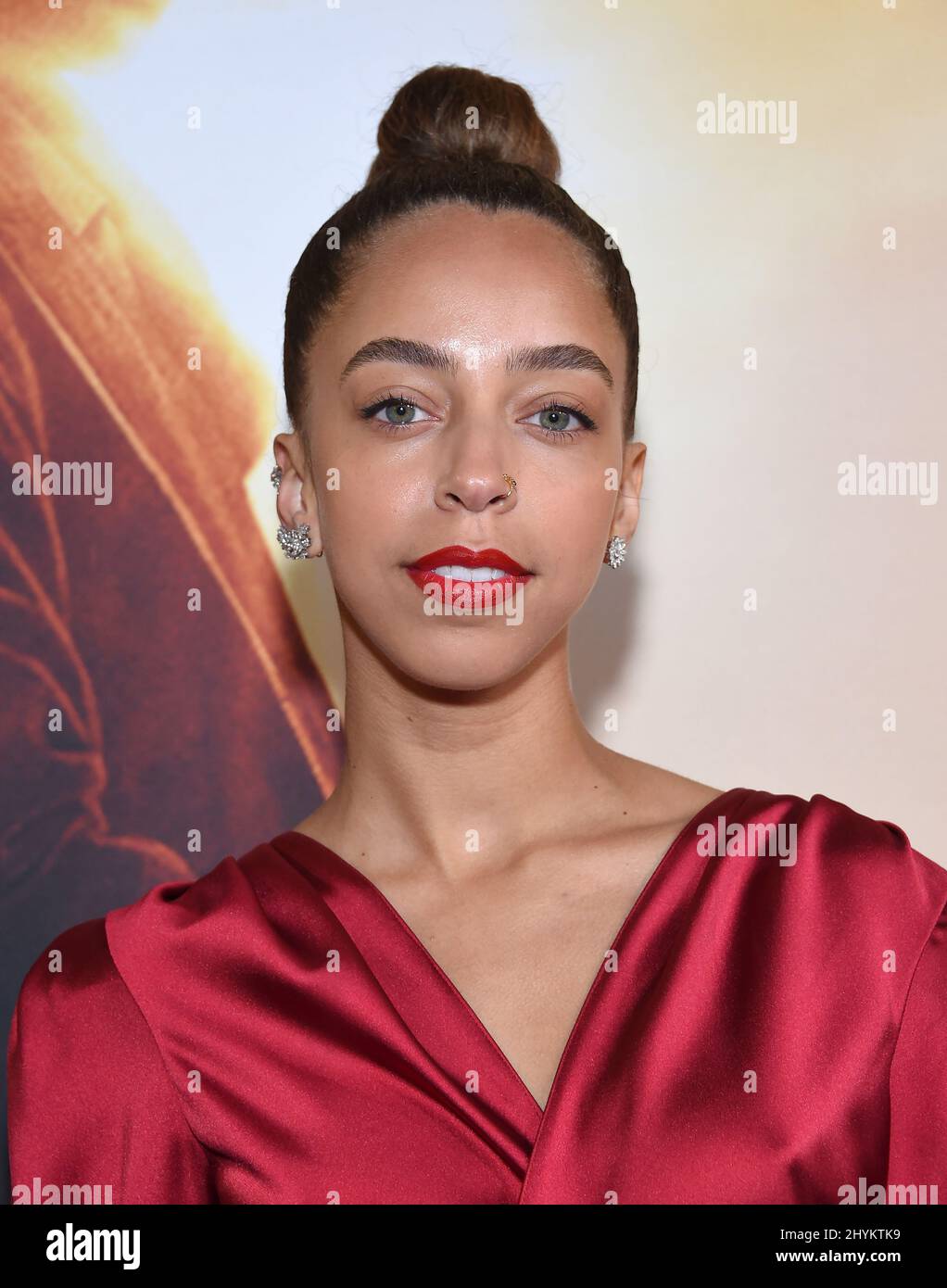 Hayley Law arriving to the €˜Harriet Los Angeles Premiere at Orpheum ...