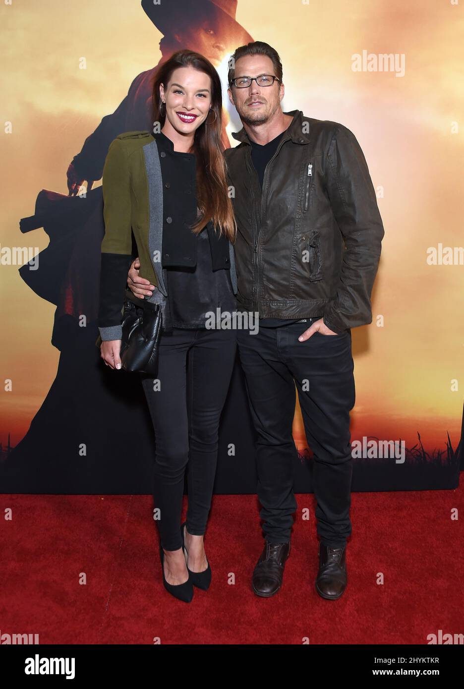 Jason Lewis and Liz Godwin arriving to the €˜Harriet Los Angeles ...
