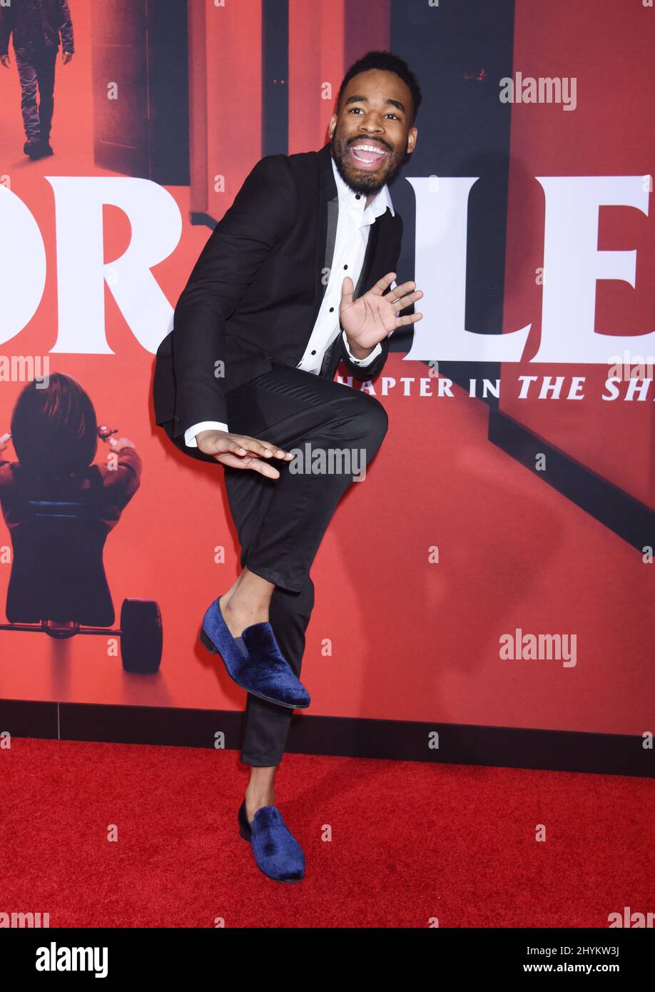 Devante Burey at Stephen King's "Doctor Sleep" U.S. Premiere held at ...