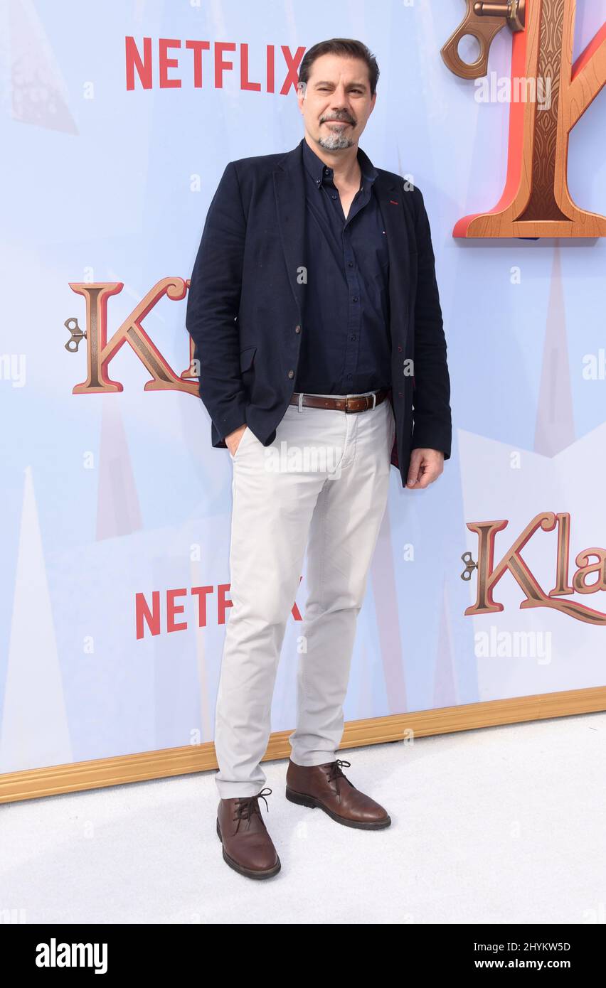Sergio Pablos at the "Klaus" Los Angeles Premiere held at the Regency ...