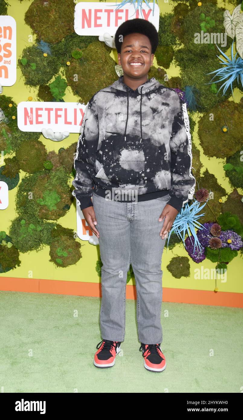 Keith L. Williams at Netflix's "Green Eggs And Ham" Season 1 Premiere ...