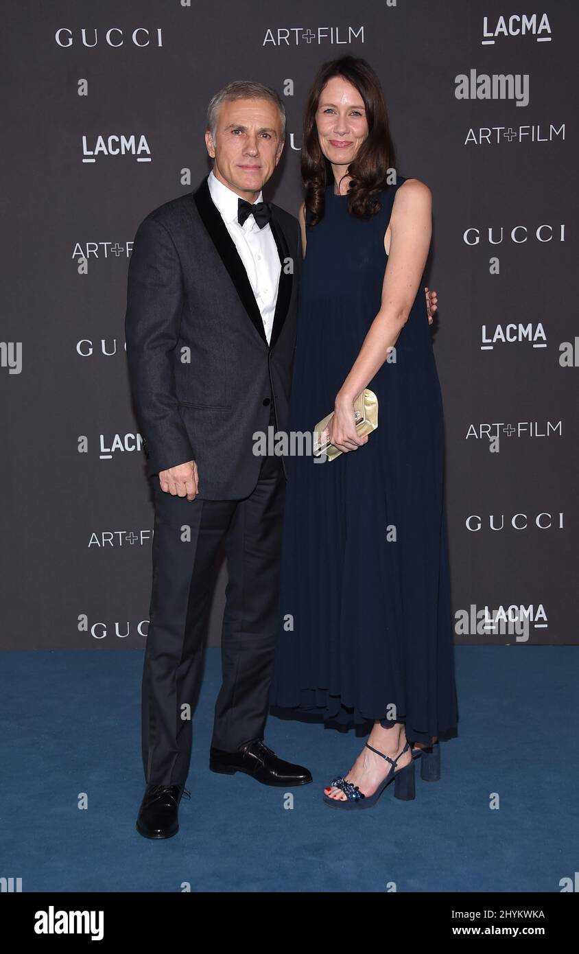 Christoph Waltz and Judith Holste at the 2019 LACMA Art + Film Gala ...