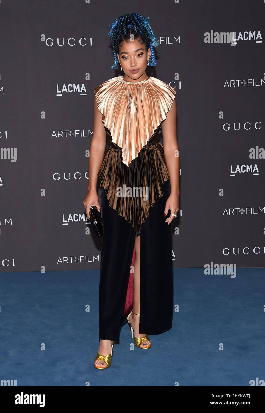 Amandla Stenberg at the 2019 LACMA Art + Film Gala held at the LACMA on ...