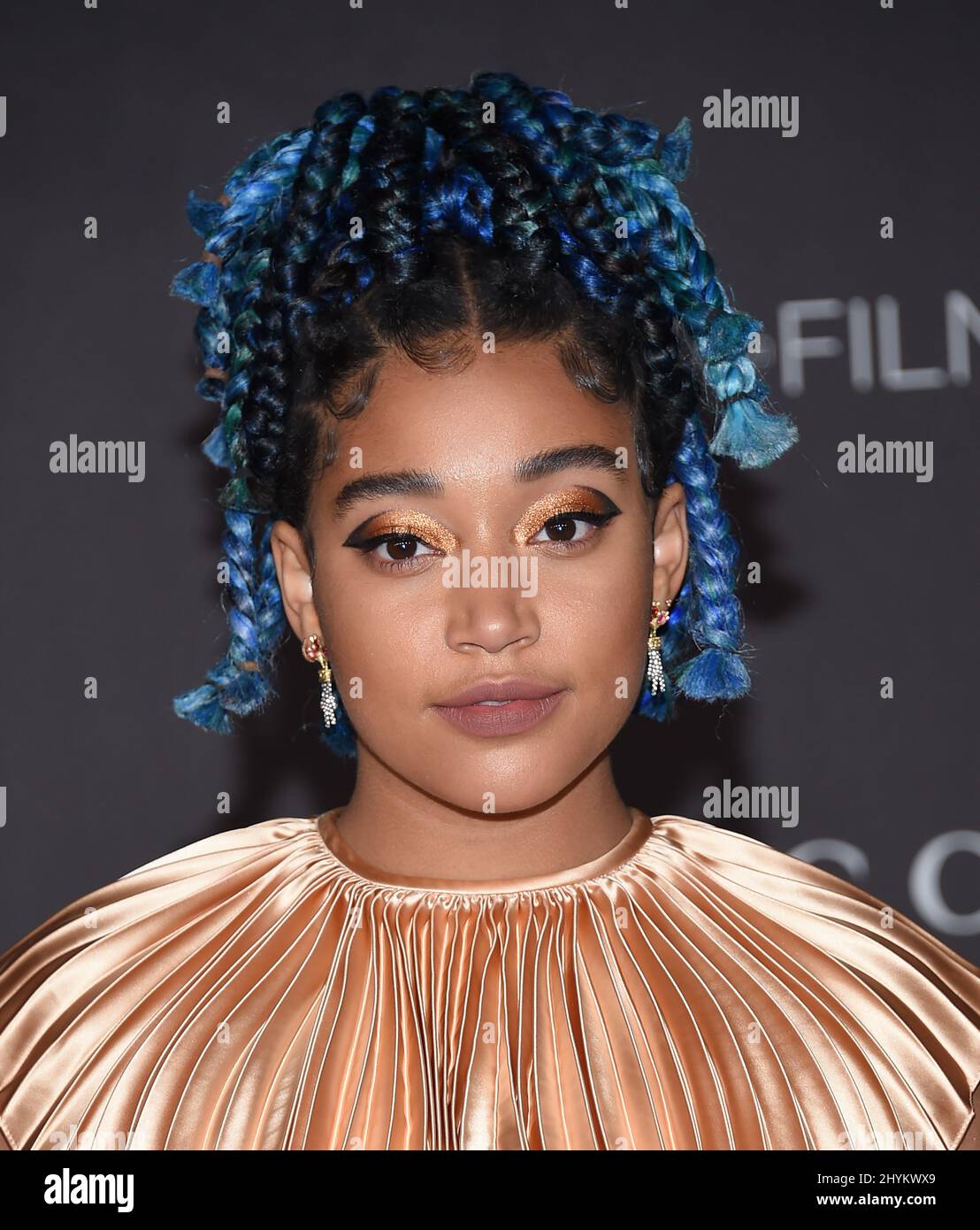 Amandla Stenberg at the 2019 LACMA Art + Film Gala held at the LACMA on ...