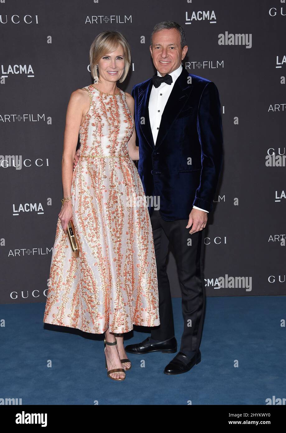 Willow Bay and Robert Iger at the 2019 LACMA Art + Film Gala held at ...
