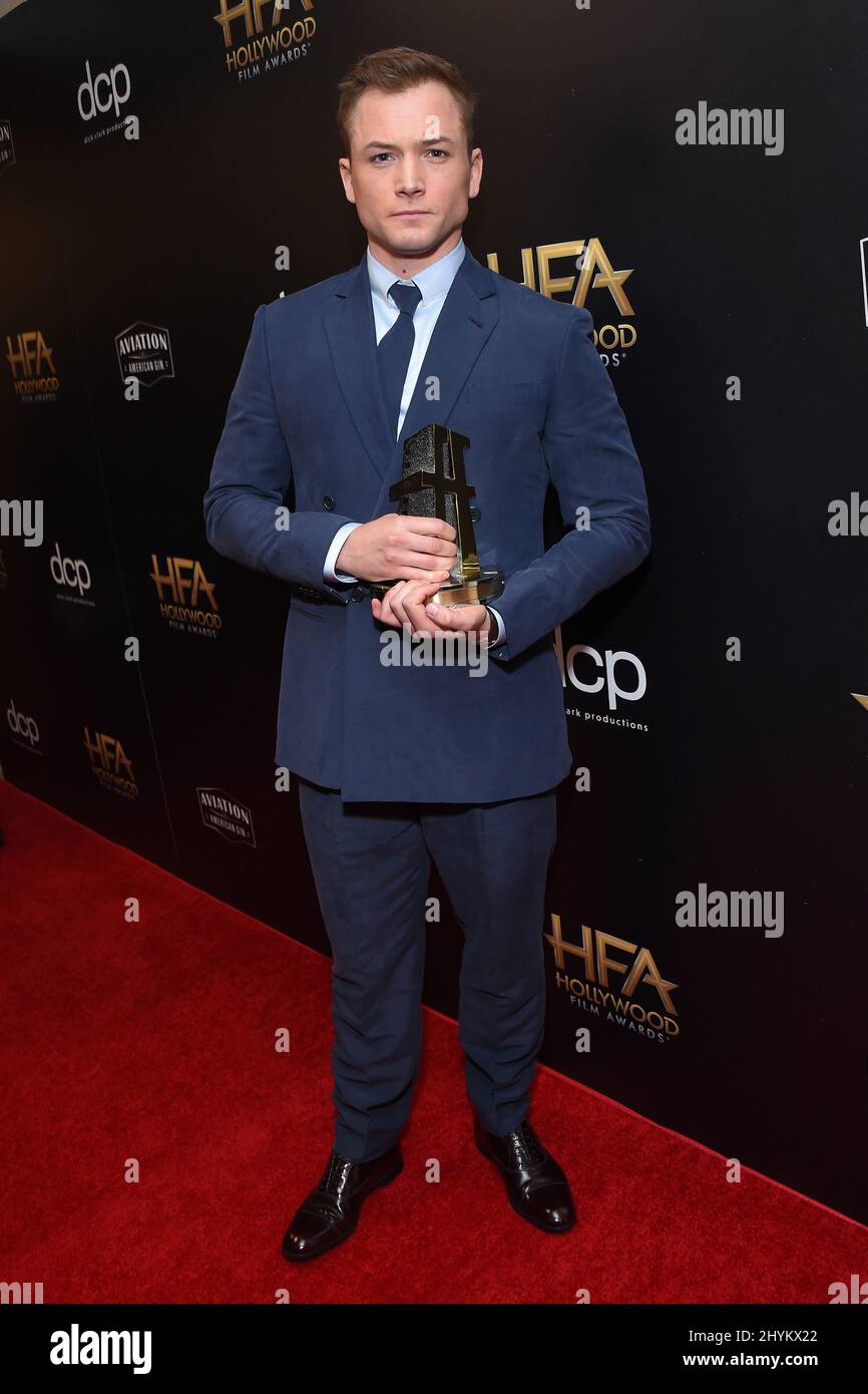 Taron Egerton at the 23rd Annual "Hollywood Film Awards" held at the ...