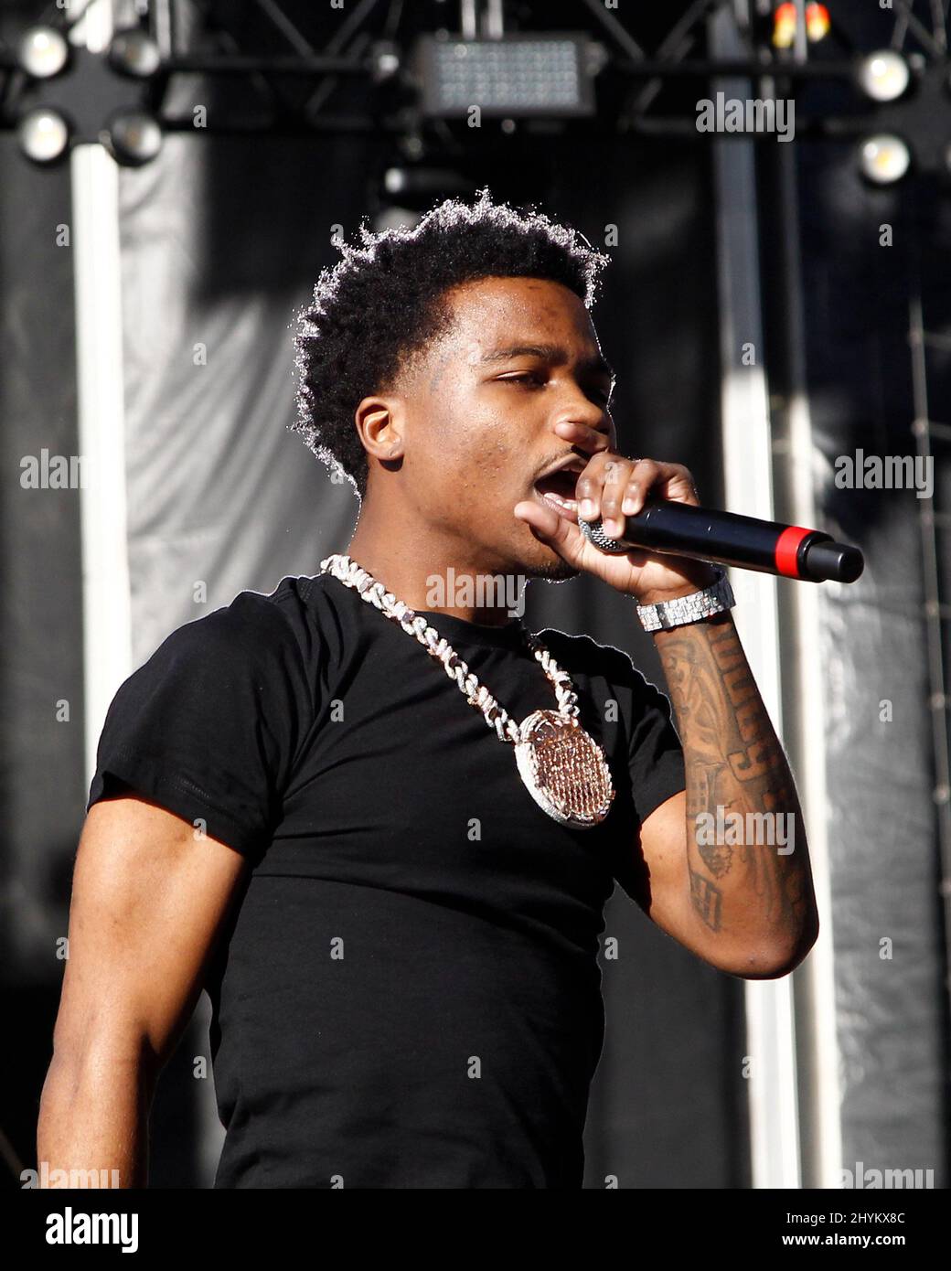 Roddy Ricch onstage at the Day N Vegas Music Festival 2019 held at the ...