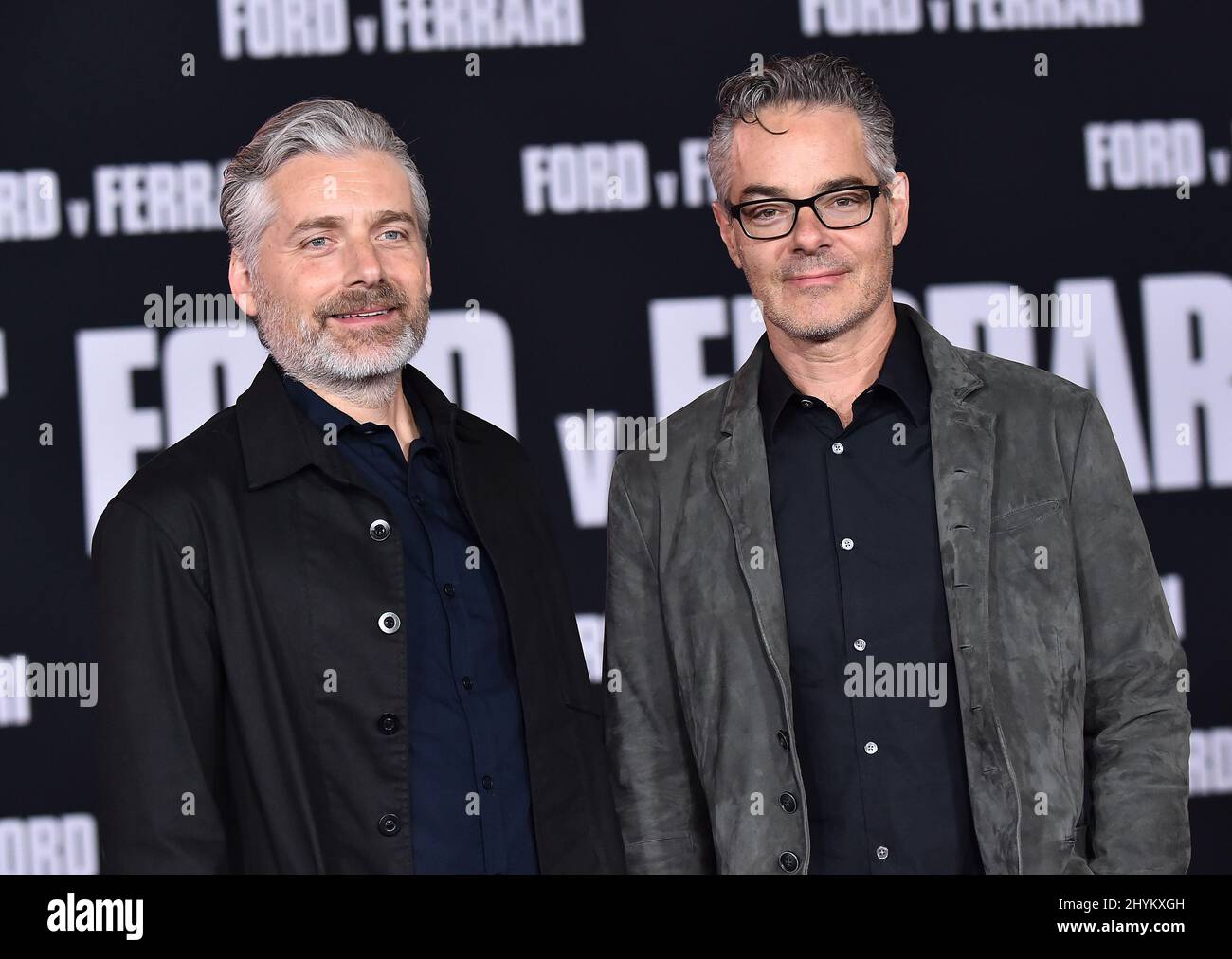 Marco Beltrami and Buck Sanders arriving to the Ford v Ferrari' Los ...