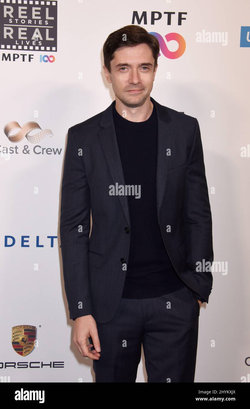 Topher Grace at the 8th Annual "Reel Stories, Real Lives" Benefiting ...