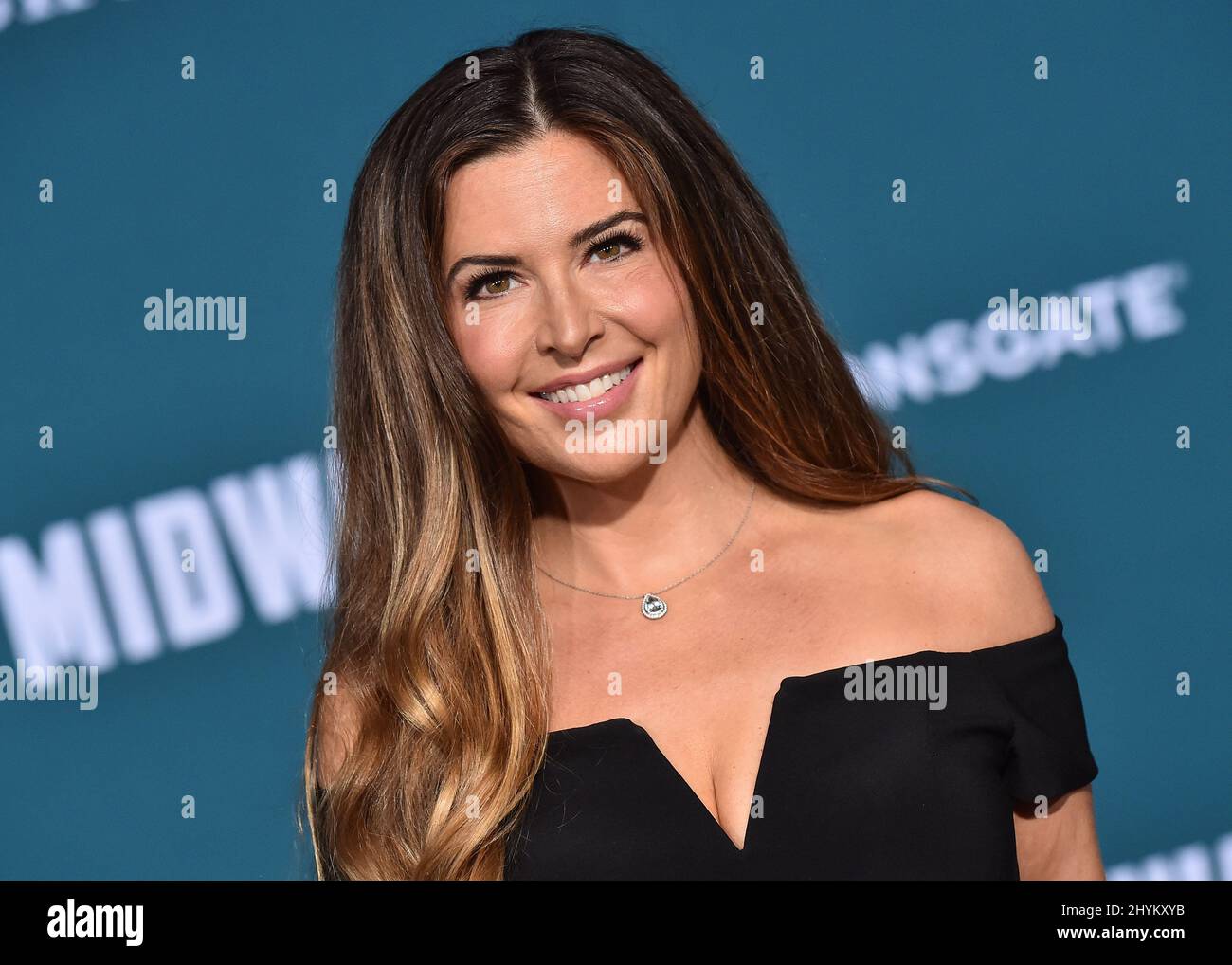 Ashley Cusato attending the World premiere of Midway Stock Photo - Alamy
