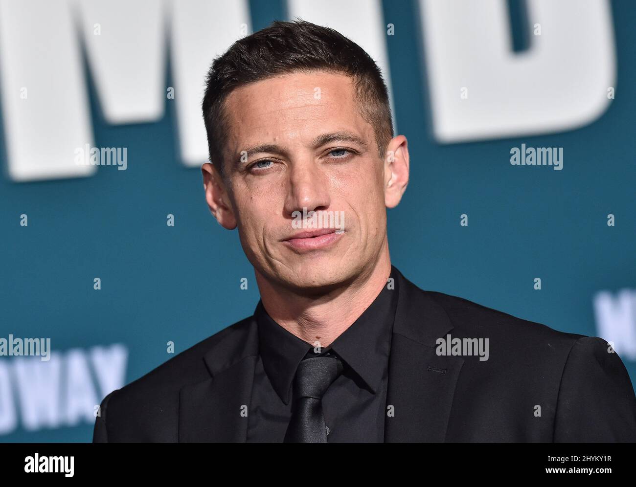 James Carpinello attending the World premiere of Midway Stock Photo - Alamy