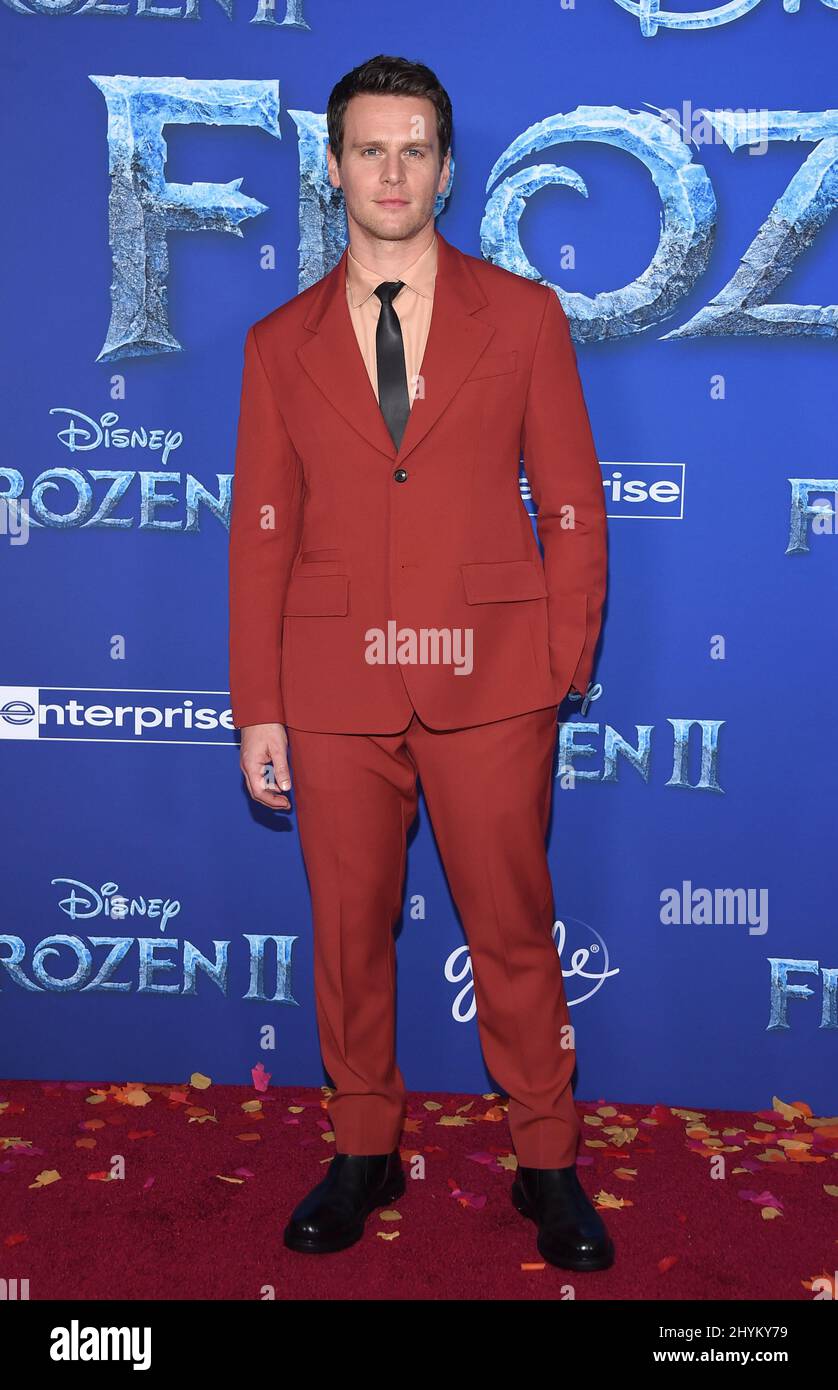 Jonathan Groff Frozen Premiere
