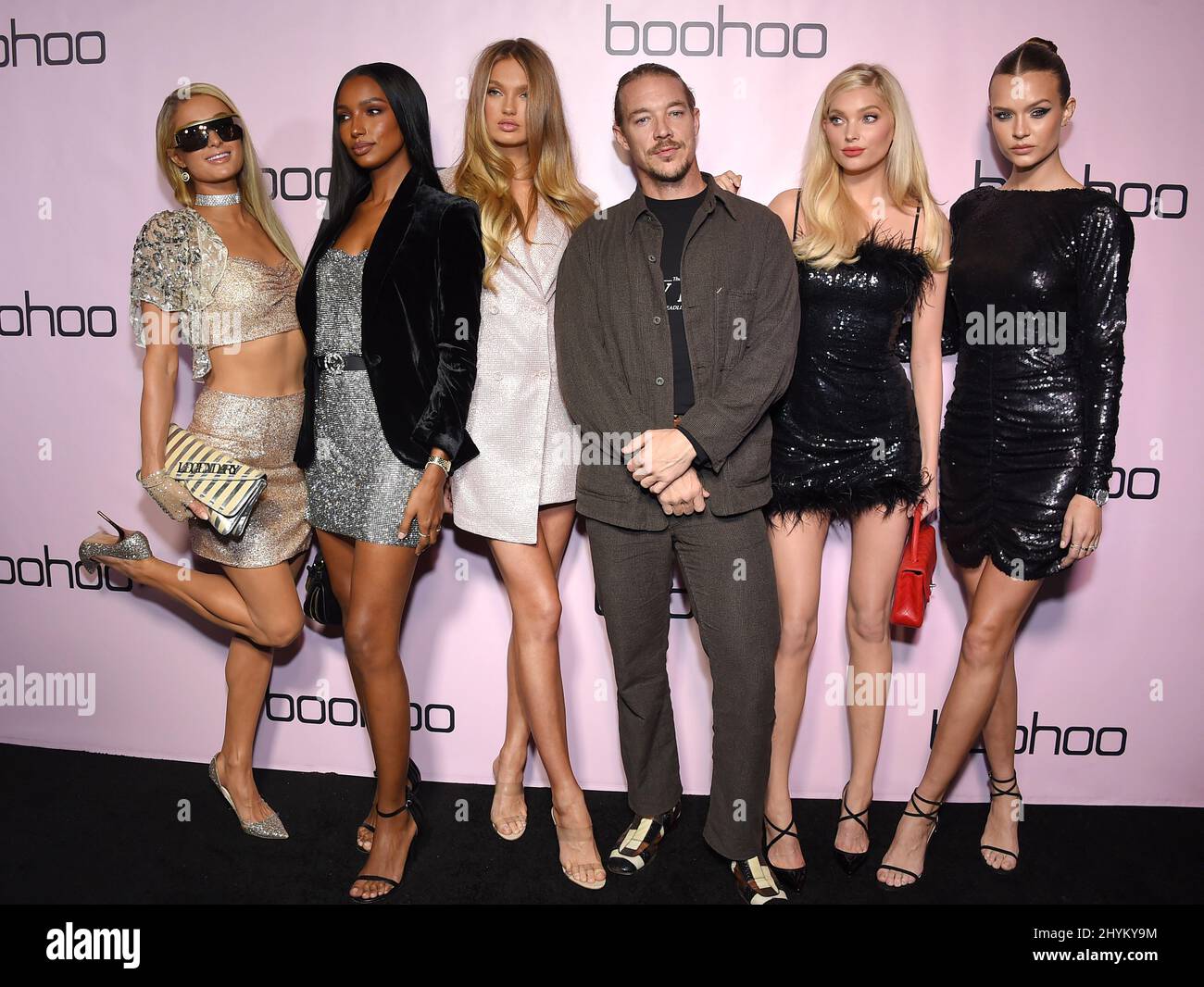 Paris Hilton, Jasmine Tookes, Romee Strijd, Diplo, Elsa Hosk and ...
