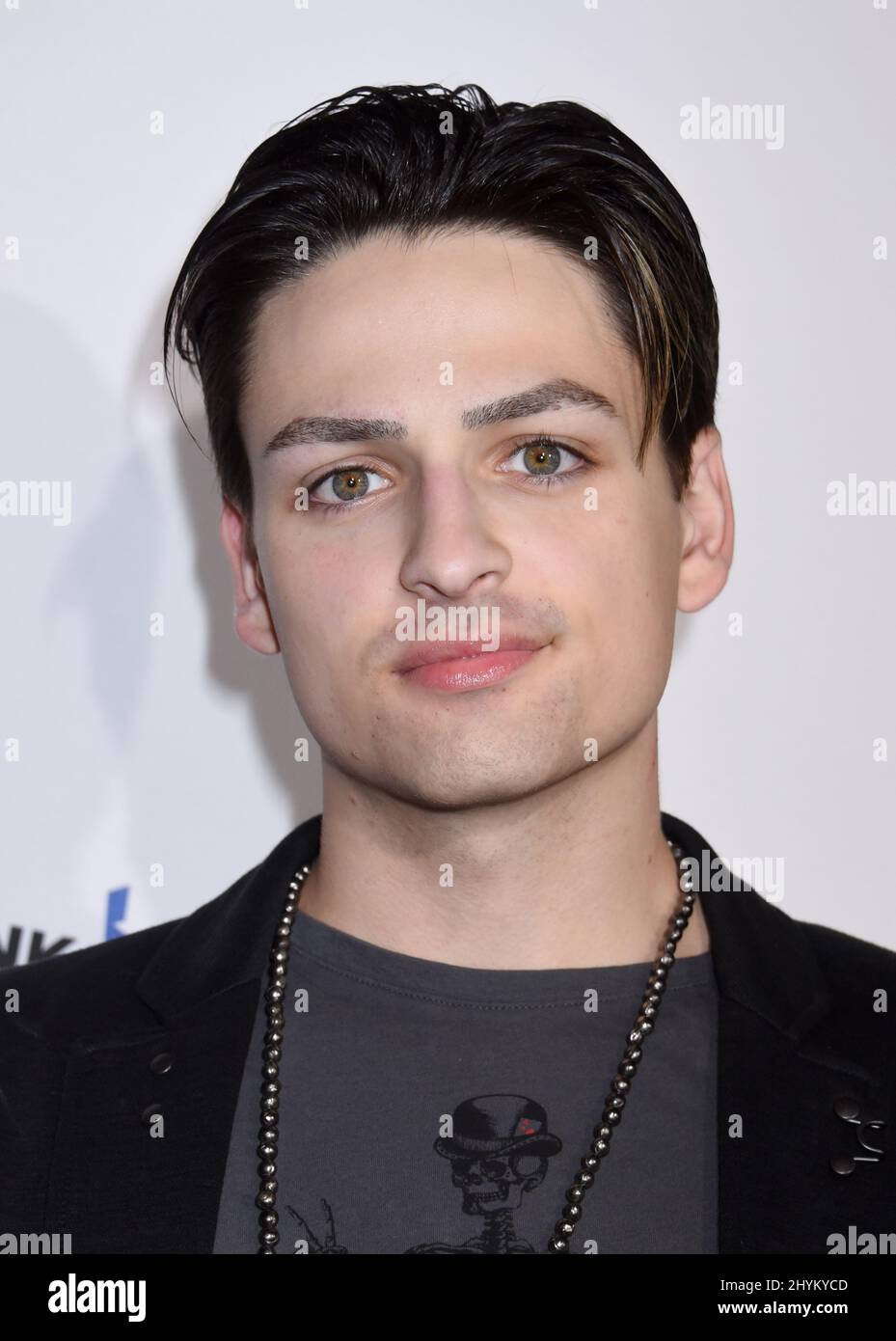 RJ Word attending the Elizabeth Taylor AIDS Foundation Reception held ...