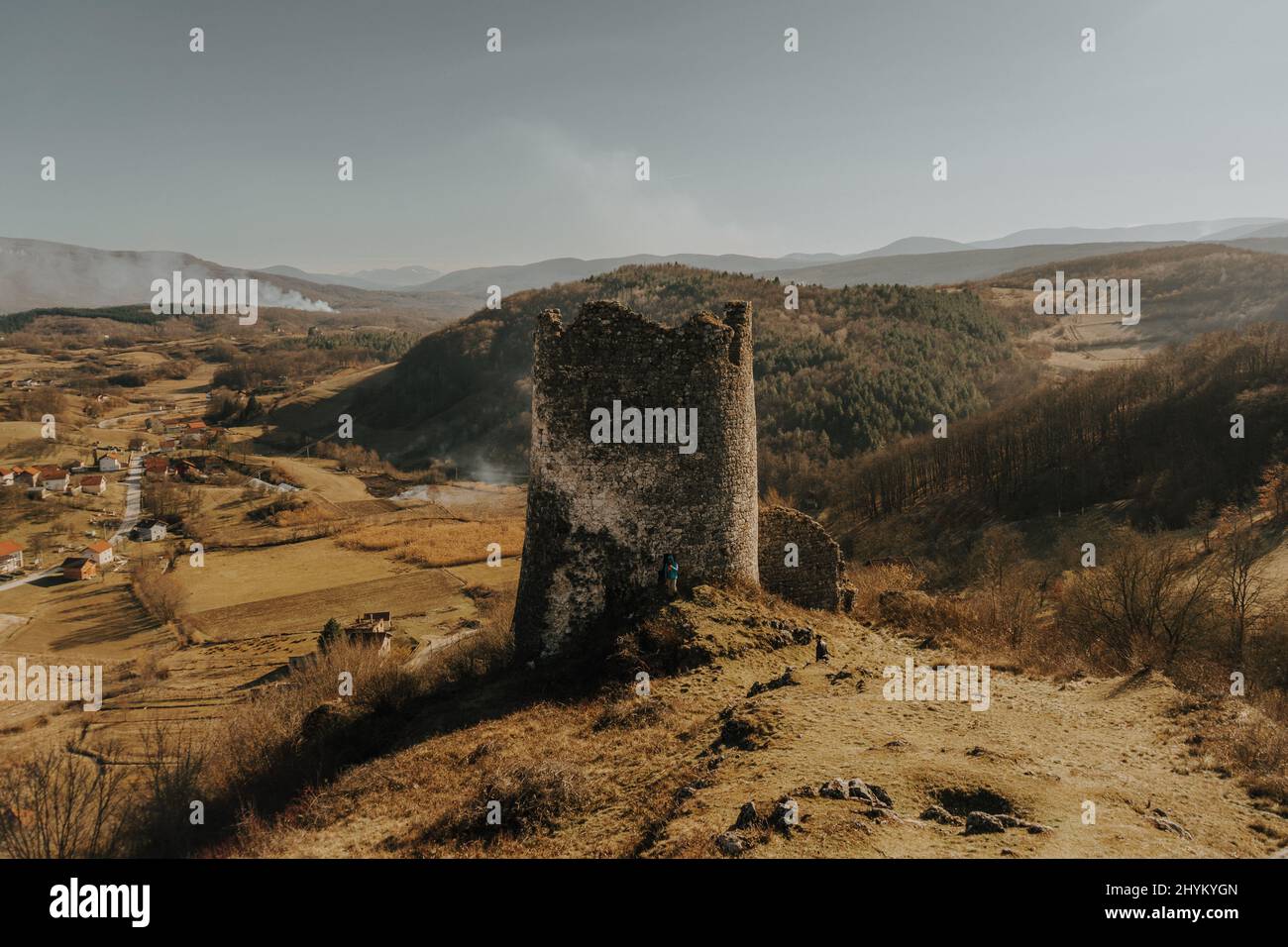 A ruined tower hi-res stock photography and images - Alamy