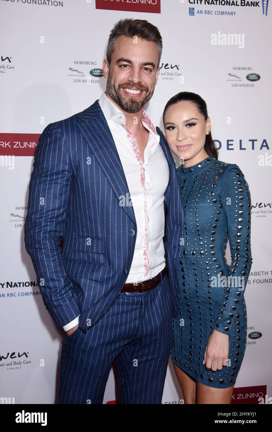 Mark Compton attending the Elizabeth Taylor AIDS Foundation Reception ...